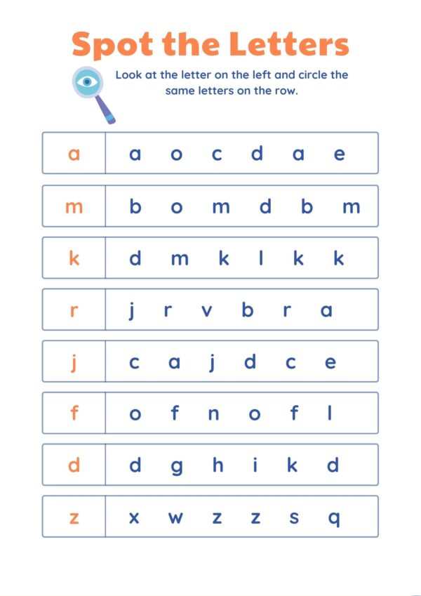 Kids Spot the Letters - Ekaterina Botziou