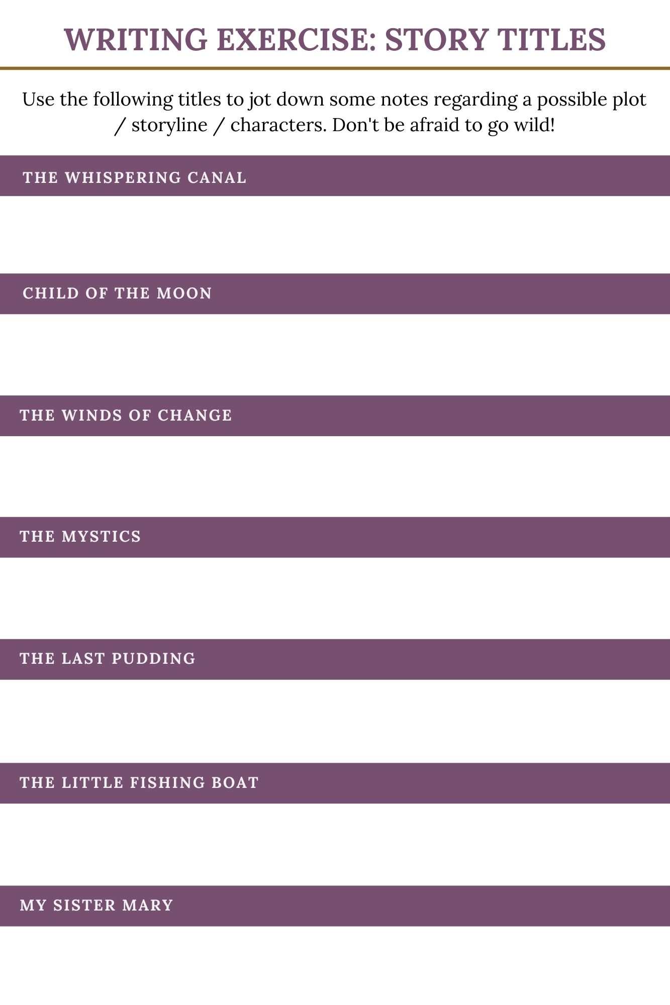 Story Titles Writing Exercise Ekaterina Botziou story-titles-writing-exercise-ekaterina-botziou